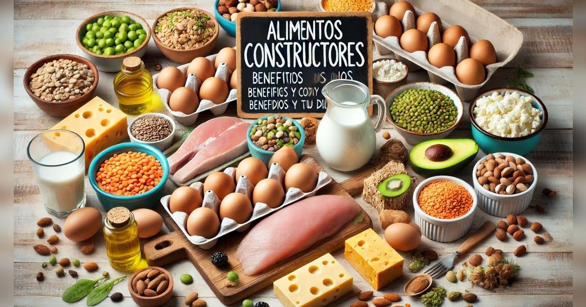 Alimentos constructores: Qué son, beneficios y cómo incluirlos en tu dieta | Bienhoy