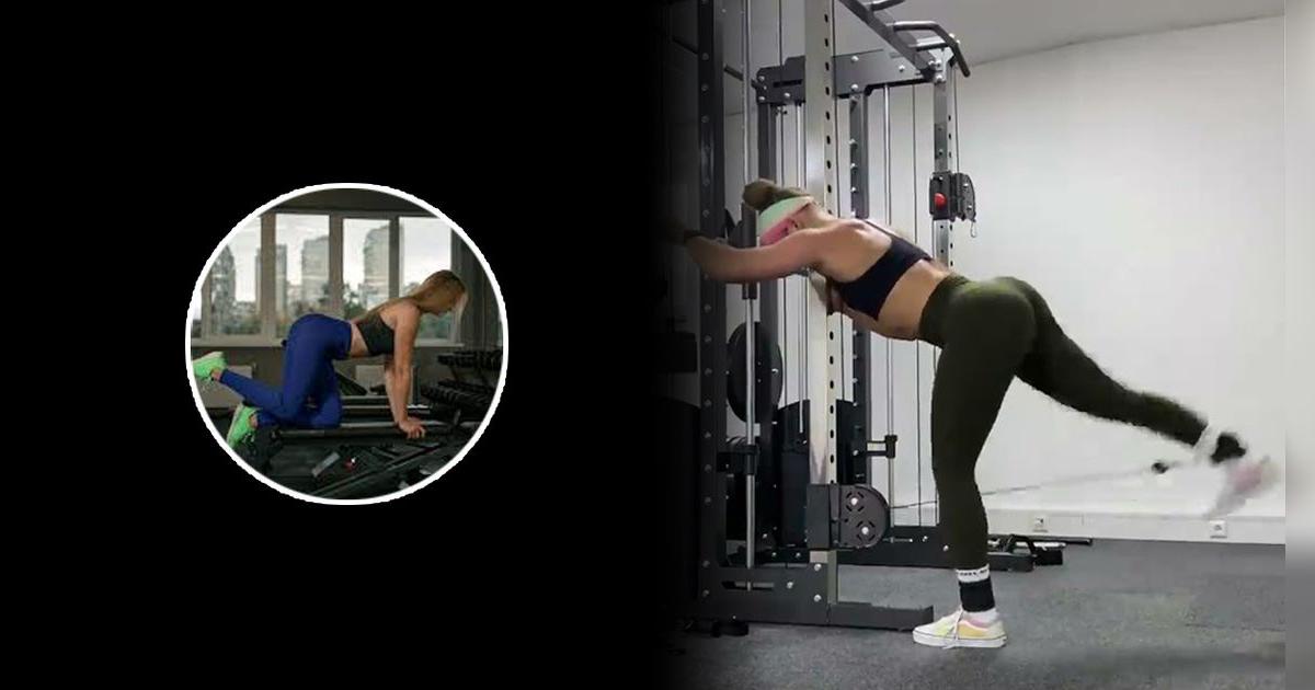 Rutina de pierna y glúteo en el gym para mujeres | Bienhoy